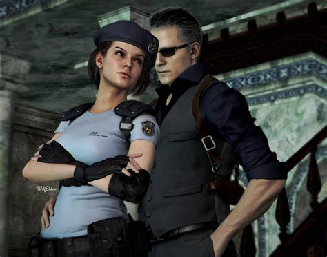 Wesker And Jill By Wolfshadow14081990 On Deviantart