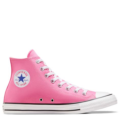 Pink Converse Womens Chuck Taylor All Star High Top Sneaker Rack Room