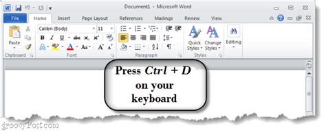 How To Change The Default Font In Microsoft Word