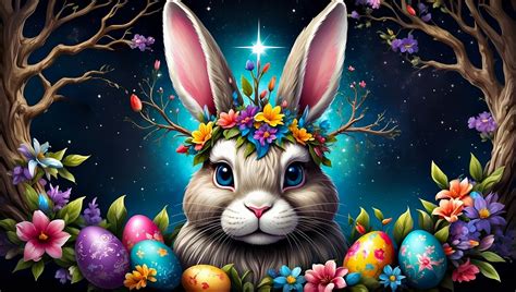 Download Easter Rabbit Eggs Royalty Free Stock Illustration Image