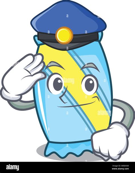 Police Candy Character Cartoon Style Stock Vector Image And Art Alamy