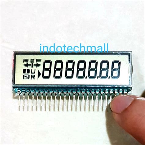 Jual 7 Digit 7 Segment LCD Display 24 Pin Kab Tangerang Indotechmall Tokopedia