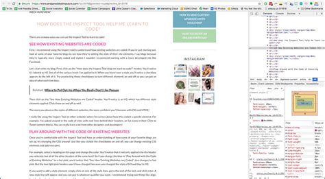 Learn To Code How To Use The Inspect Tool To Get Better At Coding