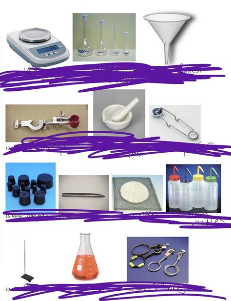 Part 2 Lab Equipment Diagram Quizlet