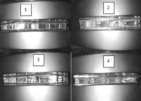 Stages Of Quasi Static Compression Test Of Aluminum Honeycomb 1 Download Scientific Diagram