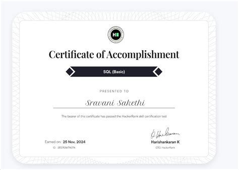 sravani sakethi on linkedin codegnan python hackerrank sql