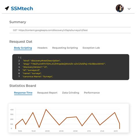 api landing page