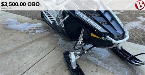 Polaris 800 Rmk 2100 Miles Excellent Shape Stored Inside Isabel Sd