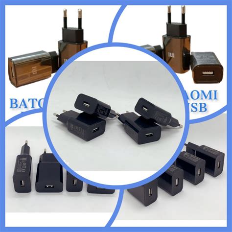 Jual Harga Pabrik Adaptor Xiaomi 1 Usb Adaptor Hitam Besar Shopee