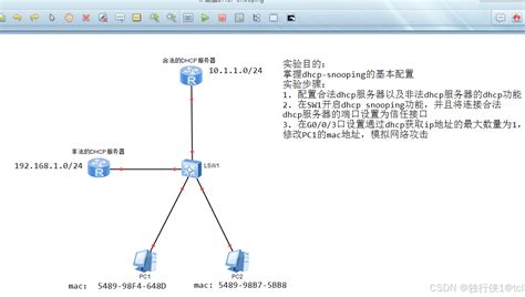 配置dhcp snooping dhcpsnooping配置指南 csdn博客