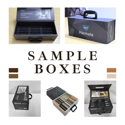 Terrazzo Sample Display Case Custom Design