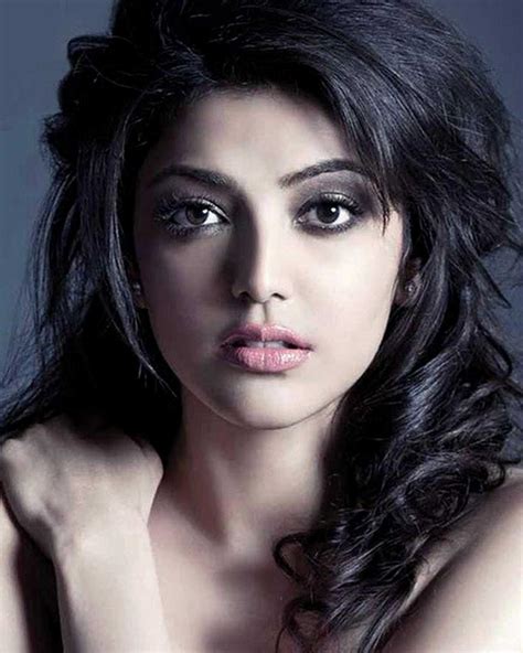 Kajal Agarwal In Black T Shirt