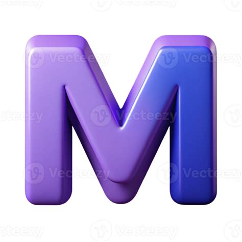 Fascinating Elegant Stylized Letter M With Clean Lines And Sharp Edges Flat Color Minimal