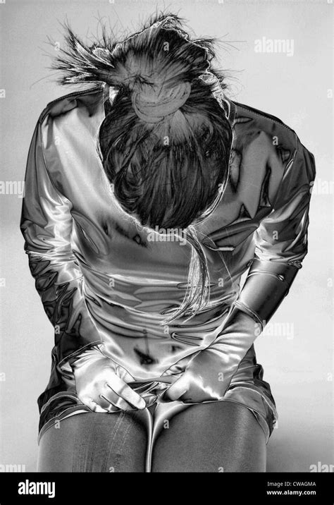 Berlin Submissive Woman In Propper Posture Stock Photo Alamy