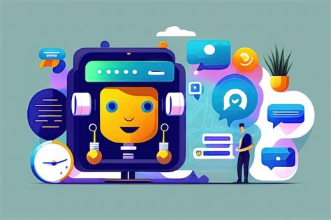 Premium Ai Image Chatbot Icon Concept Chat Bot Or Chatterbot