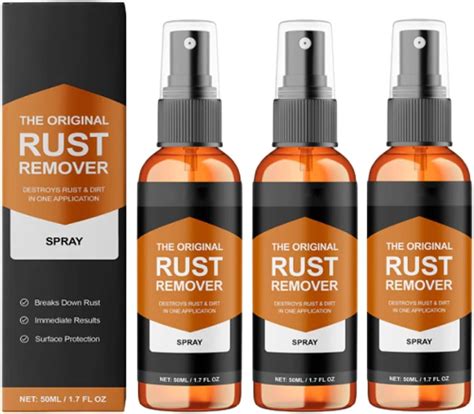 Rust Remover Spray For Metalprofessional Grade Heavy Duty Rust Dissolver For Cars Tools