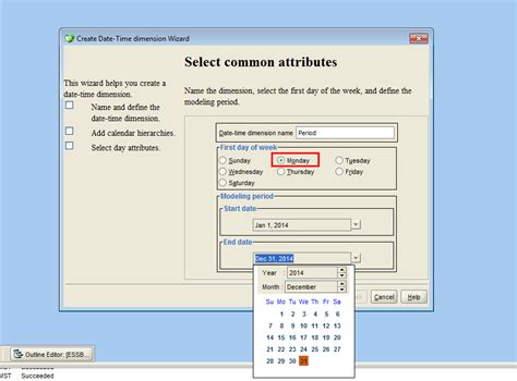 Create Date Time Dimension Wizard Aso Only — The Bean Blog