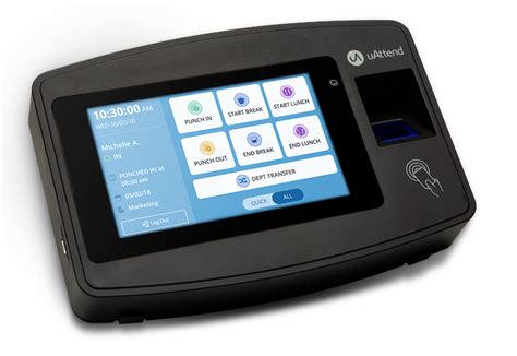 Jr2000 Biometric Time Clock Uattend