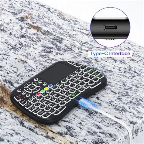 M9 Mini Wireless Keyboard Remote Control Mouse Keyboard Combo Support
