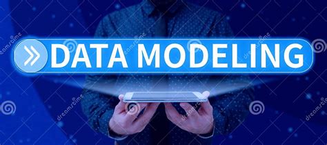 Inspiration Showing Sign Data Modeling Internet Concept Process Of Transferring Data Between