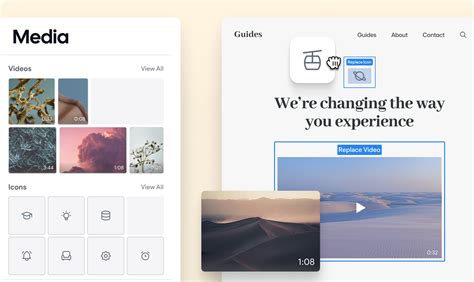 New On Canvas Drag And Drop Media Feature Welcomes Videos And Icons