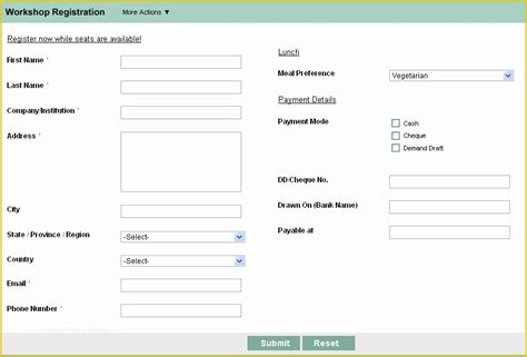 Free HTML Form Templates Of Blank Order Form Templates 44 Word Excel Pdf Document