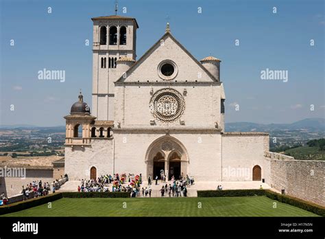 Basilica Of Saint Francis Of Assisi Church Assisi Umbria Italy