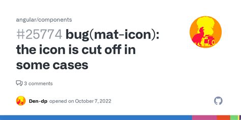 bug mat icon the icon is cut off in some cases · issue 25774