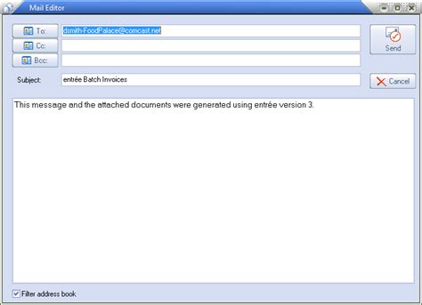 Batch Email Invoices