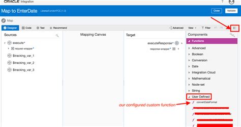 right click at response column and then select create target node