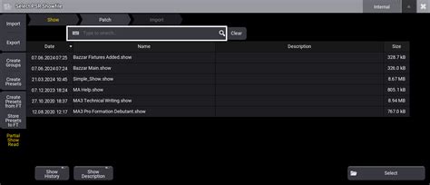 Partial Show Read Psr