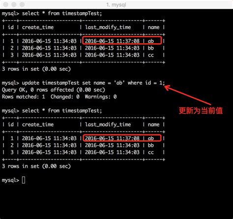 Mysql Timestamp自动更新和初始化 Jiudianban 博客园