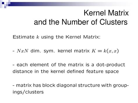 Ppt Kernel K Means Powerpoint Presentation Free Download Id695665