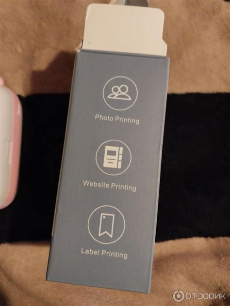 Отзыв о Портативный мини принтер для чеков наклеек этикеток No Name Очень интересная штучка