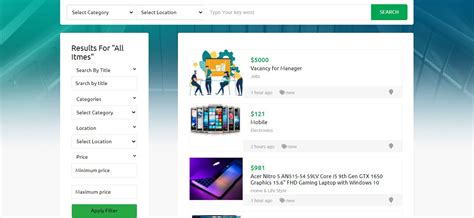 PicoClassify Classified Ads PHP Script By Picotech Codester