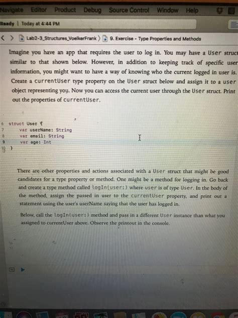 Solved This Is Done In Playgrounds Swift How Would I Do Chegg