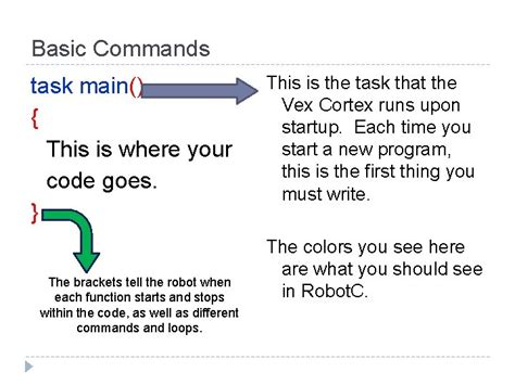 An Introduction To Vex Coding By Joseph Newman