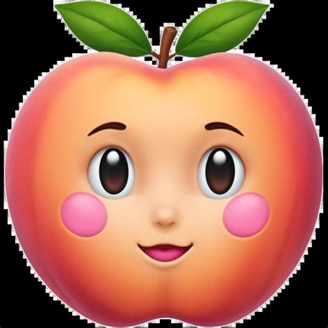 Peach Emoji Butt Emoji Ai Emoji Generator