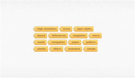 Tagtastic Tag Cloud Download Free PSD And HTML
