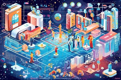 Financial Forecasting And Artificial Intelligence Generative Ai Stock Illustration