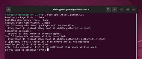 如何在 Ubuntu 等 Linux 中安装 Python 311 Linuxstory