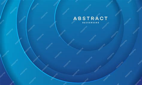 Premium Vector Abstract Circle Papercut Design Background With Overlap Layer 3d Circle