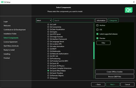 Installing Qt Quick Effect Maker Qt Quick Effect Maker Qt 6 10 0