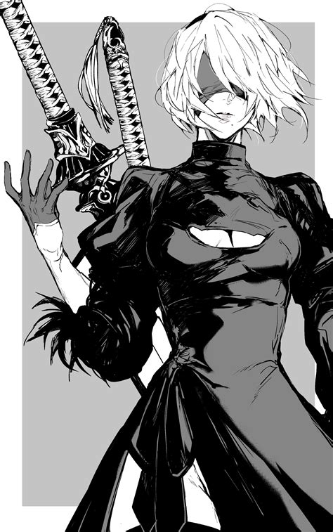 B Nier And More Drawn By Nishiii Miii Danbooru B Nier And More Drawn By Nishiii Miii Danbooru