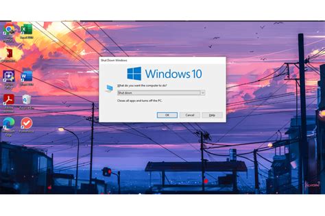Fungsi Tombol Shutdown Pada Sistem Operasi Windows