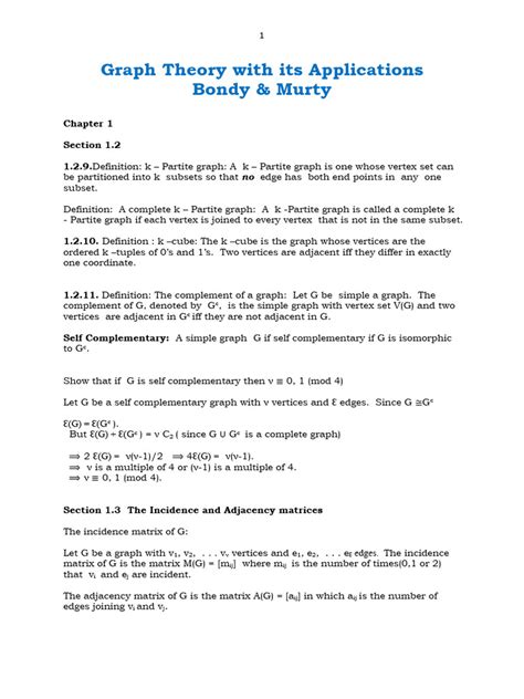 graph theory notes pdf vertex graph theory discrete mathematics