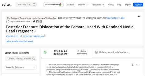 Posterior Fracture Dislocation Of The Femoral Head With Retained Medial Head Fragment Scite