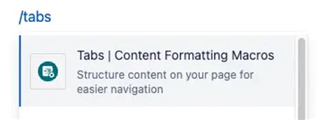 The Step By Step Guide To Creating Confluence Tabs