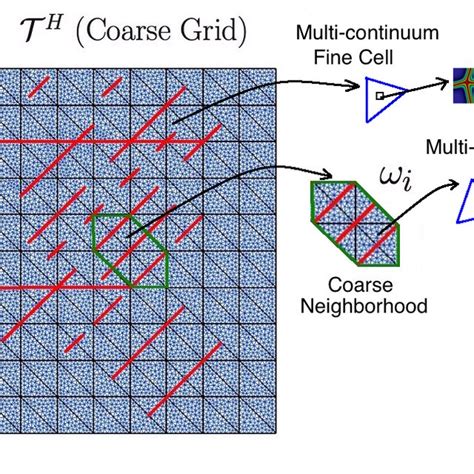 Illustration Of A Coarse Neighborhood And Coarse Element Download Scientific Diagram