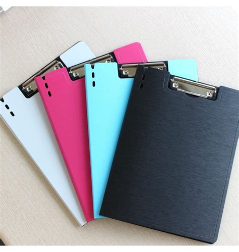 컬러 클립보드 결재판 서류판 양면파일철 결제판 클립보드 서류정리함 서류정리파일 집게화일 티몬